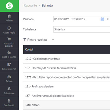 Program Contabilitate | SmartBill