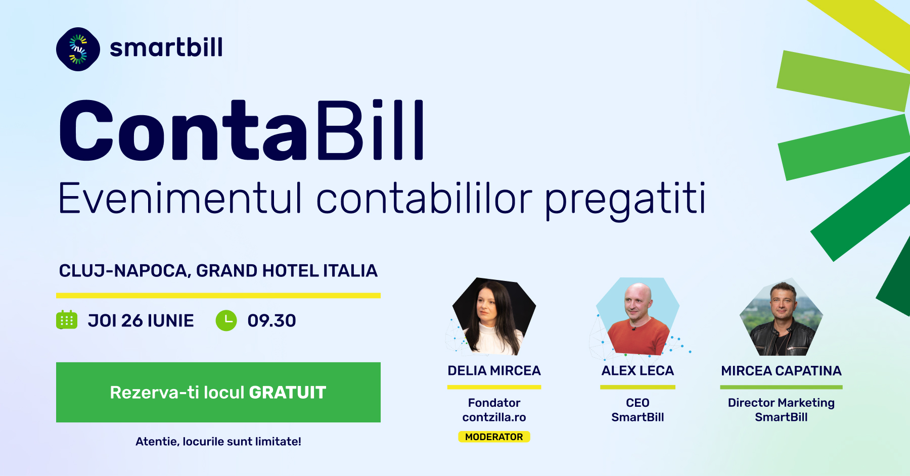 ContaBill Cluj 2025 – Eveniment SmartBill pentru Contabili